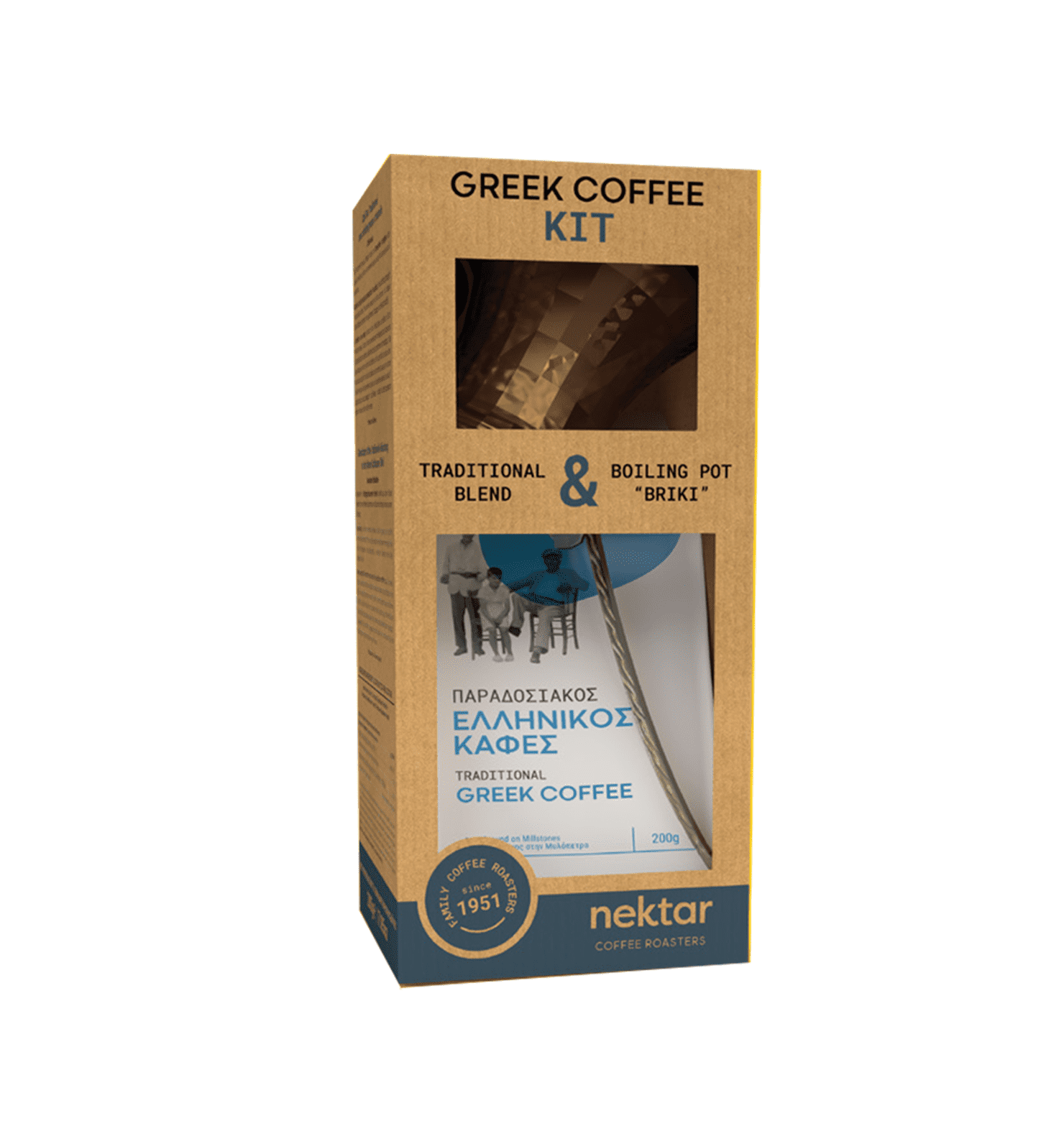 TRADITIONAL greek coffee 200g and Briki | Eatgreek